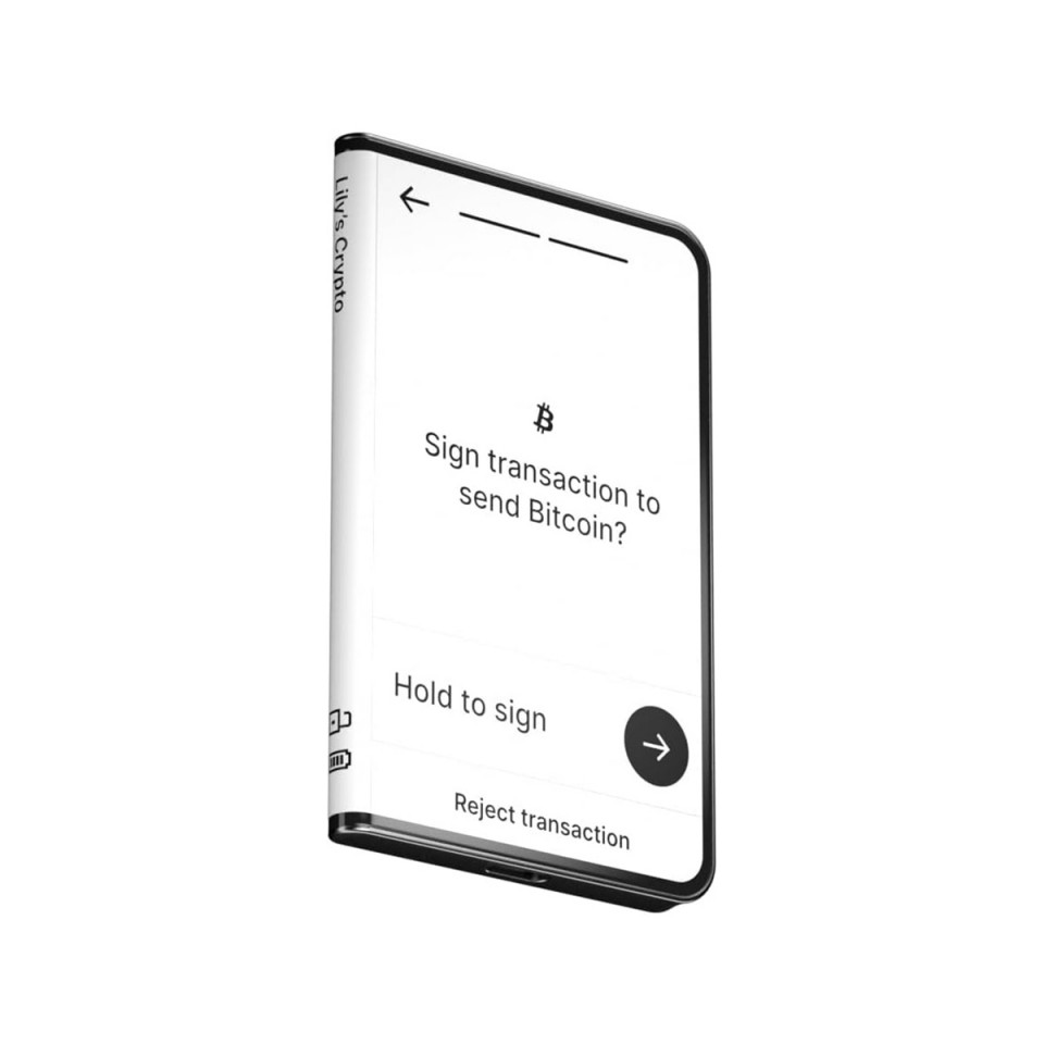 Ledger Stax - Carteira de Criptomoedas com Tela Touch de Útima Gração e ...