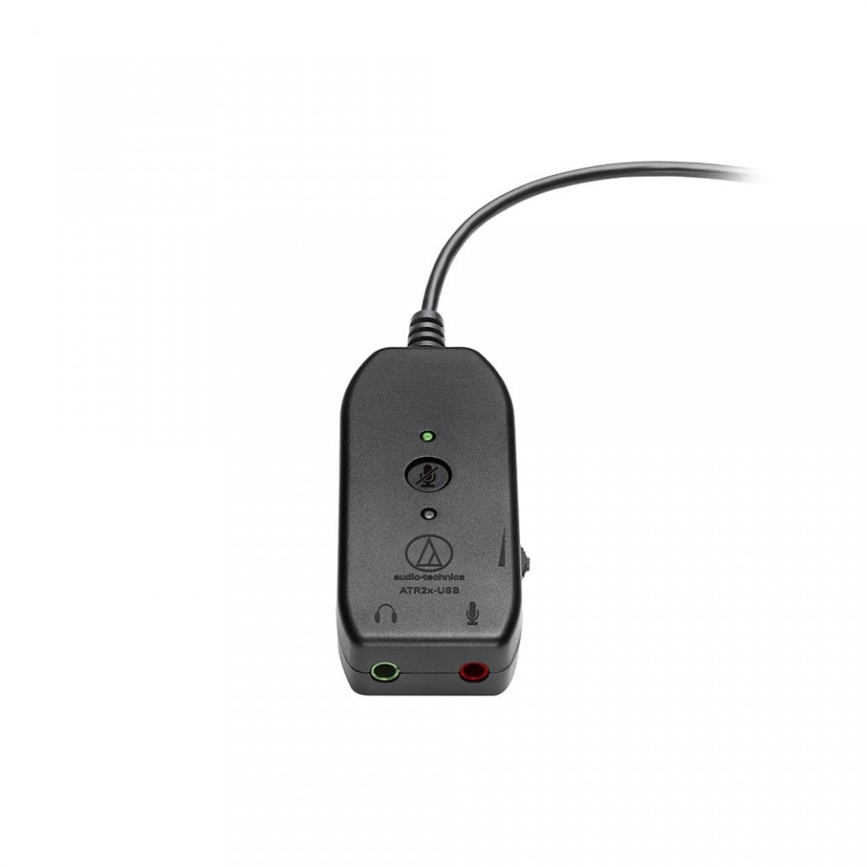 Adaptador Audio-Technica ATR2x-USB de áudio digital P2 3,5mm para USB ...