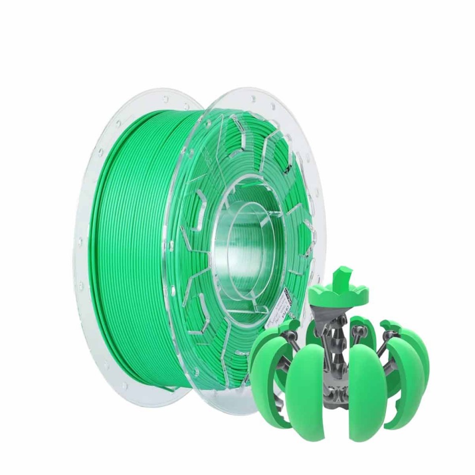 Filamento CR PLA Creality p/ Impressora 3D Verde Fluorescente ...