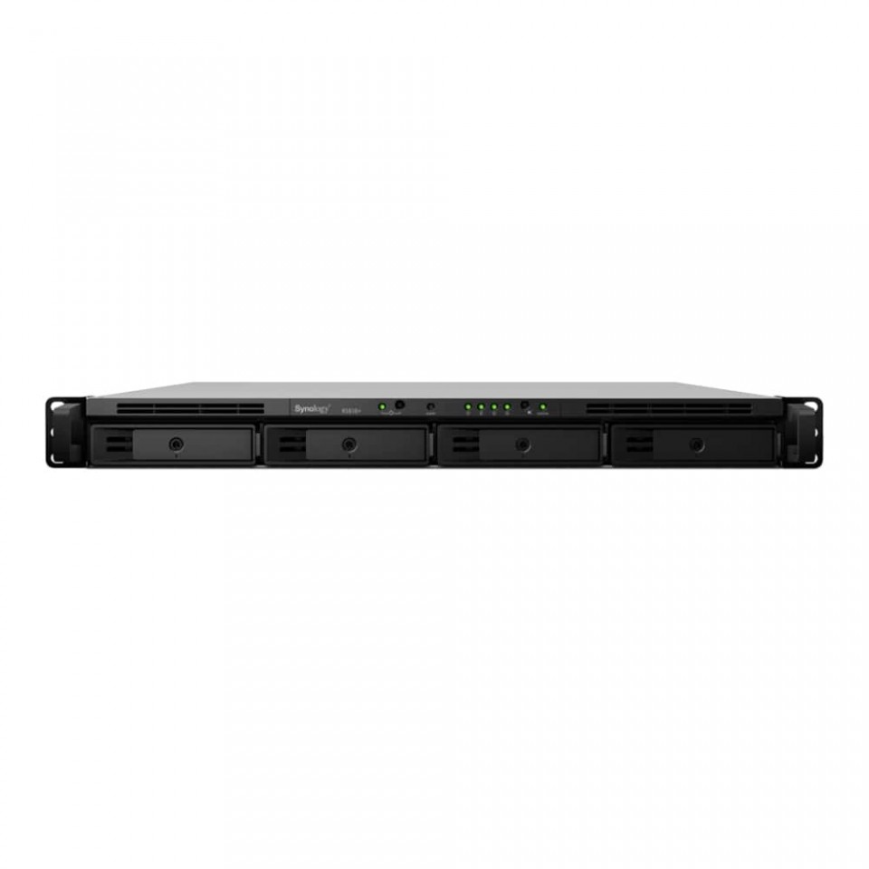 Servidor NAS Synology RackStation RS818+ 4 Baias (expansível a 8 baias ...